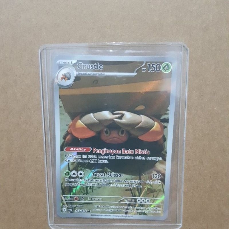 Jual CRUSTLE AR TCG POKEMON INDONESIA / KARTU POKEMON INDONESIA | Shopee Indonesia