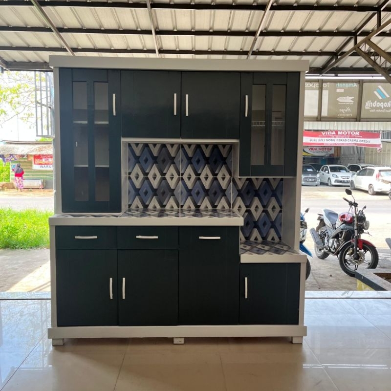 Jual Lemari Sayur Rak Piring Jumbo Bahan Multiplek Anti Air Anti Jamur ...