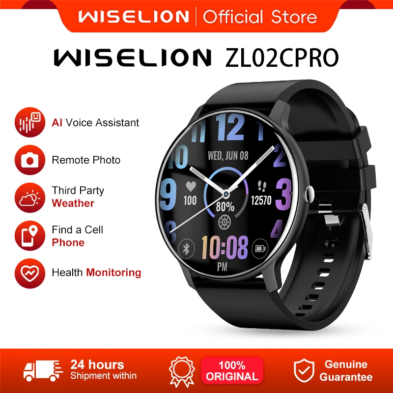 Jual 【NEW】WISELION Smartwatch Pria Wanita Sport GPS Tracker dengan ...