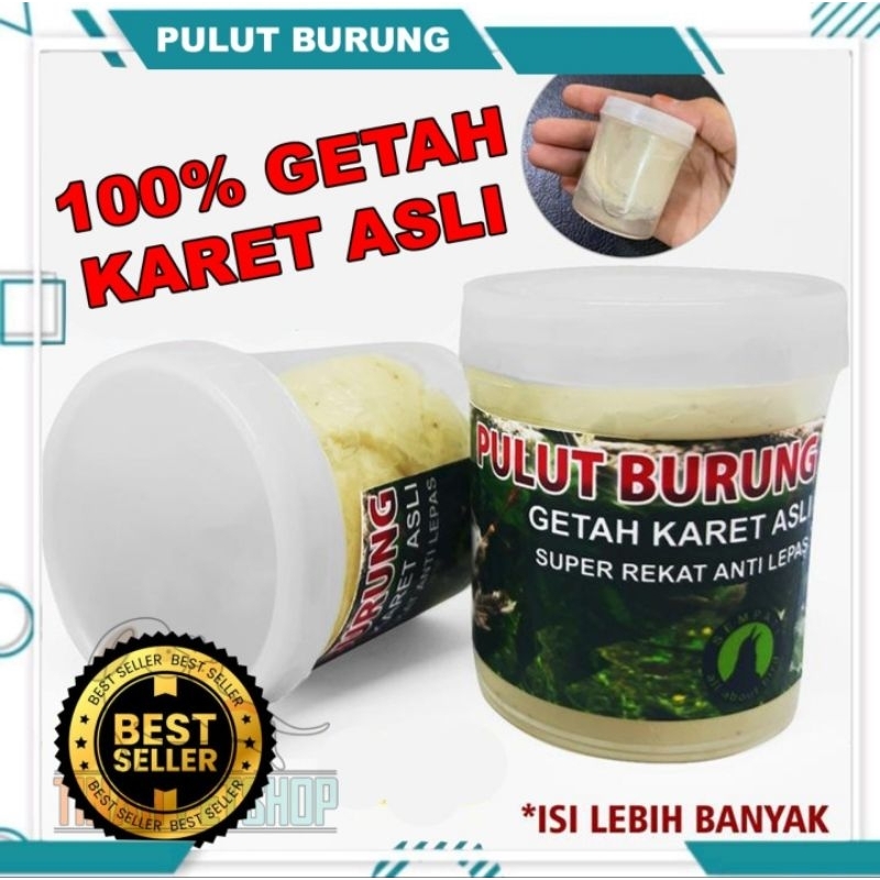 Jual PULUT BURUNG GETAH KARET ASLI BENDO REKAT JEBAK PIKAT PENJERAT ...