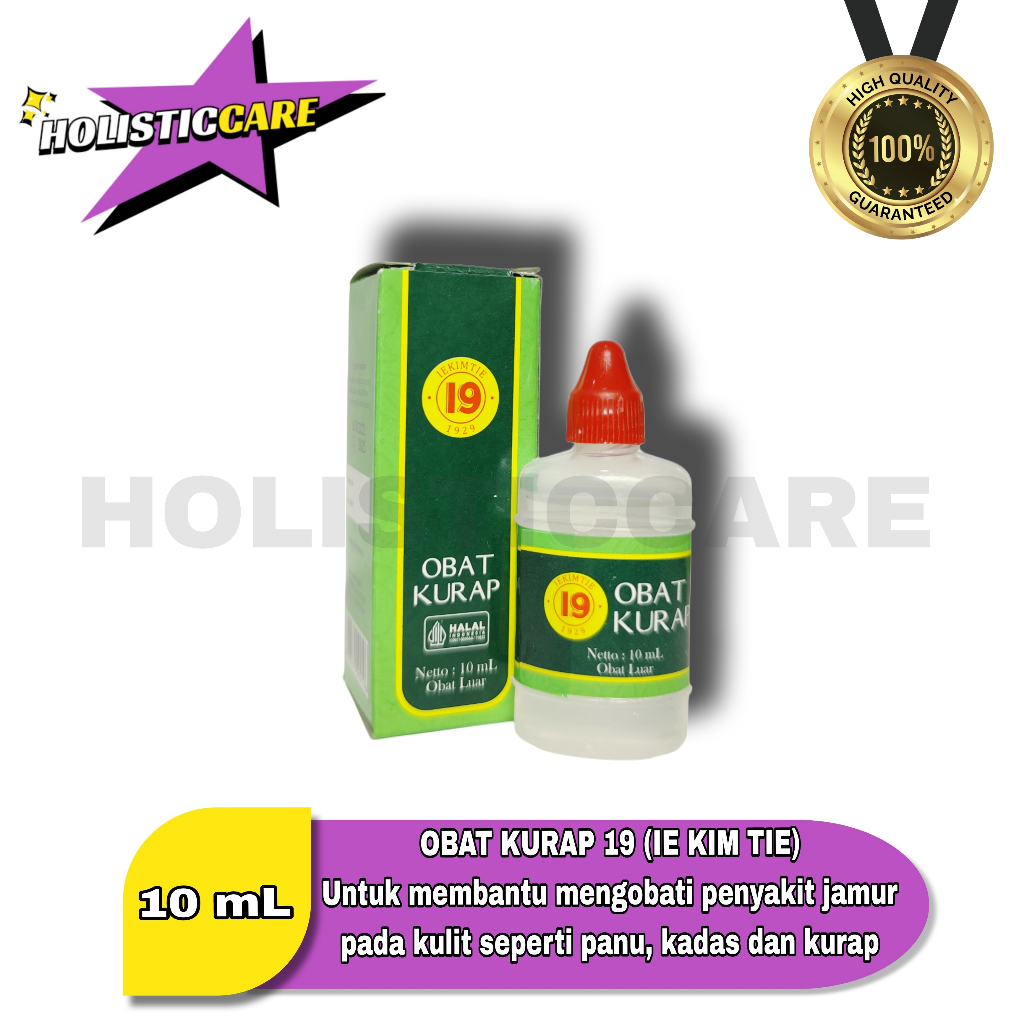 Jual Obat Kurap 19 Ie Kim Tie 10mL / untuk Panu Kadas Kurap | Shopee ...