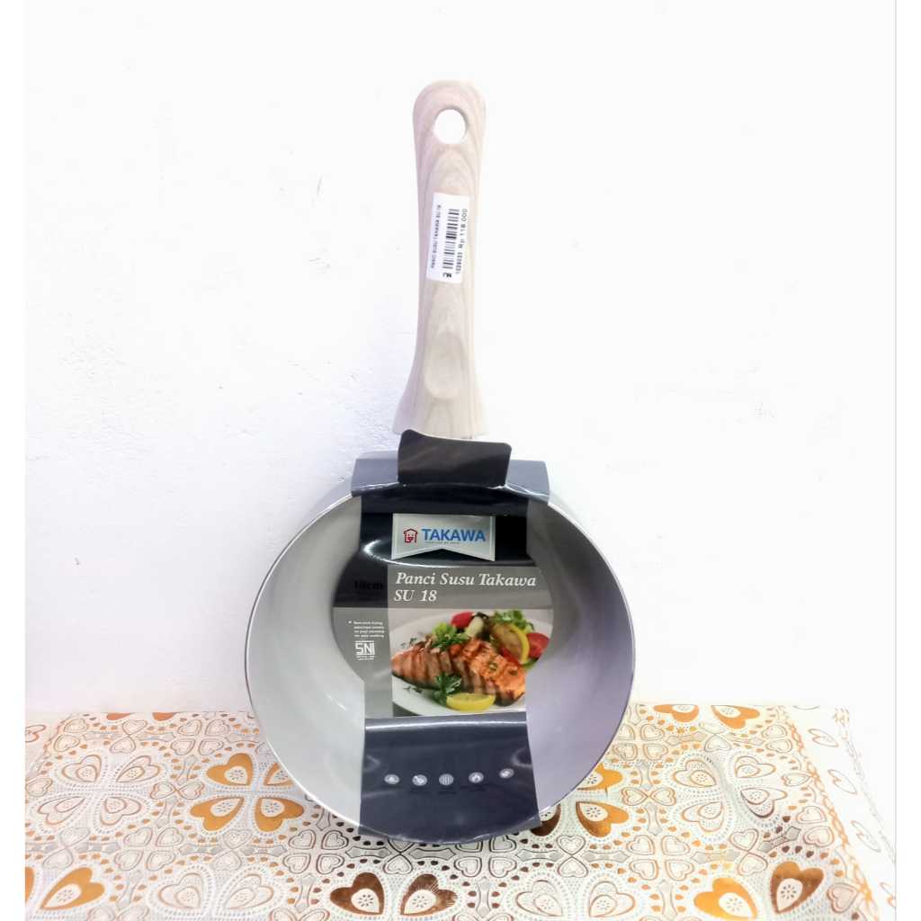 Jual Panci Susu Takawa SU 18 | Panci susu Sauce Pan Takawa 18 cm Anti ...