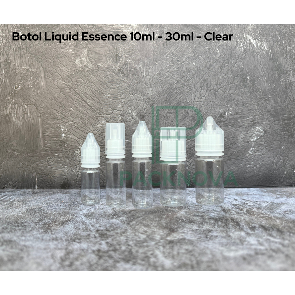 Jual Botol Liquid Chubby 10ml-30ml V4 / Botol Kosong PET / Botol Essen ...