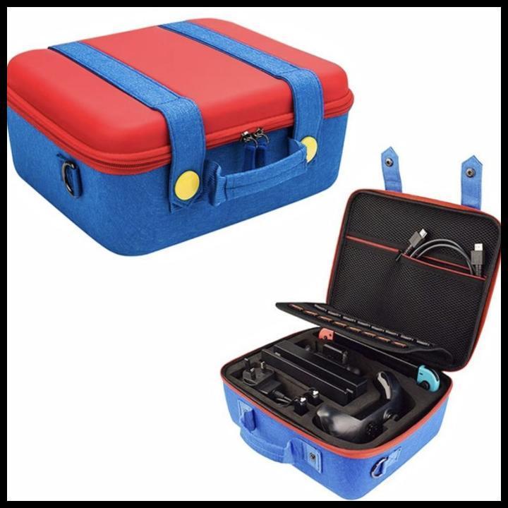 Jual Nintendo Switch Oled Deluxe Carrying Case Mario (Switch Oled ...