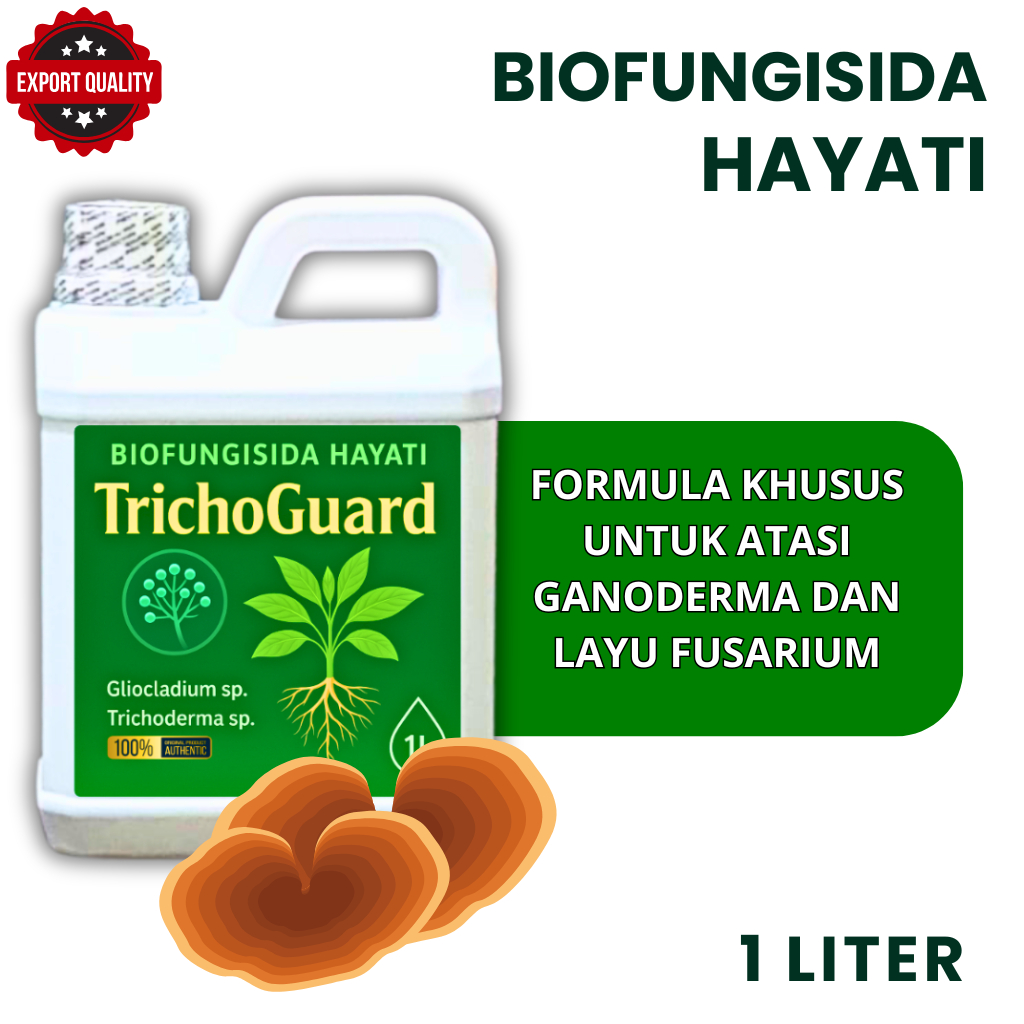 Jual Biofungisida Atasi Akar Busuk Ganoderma Sawit | Gliocladium ...
