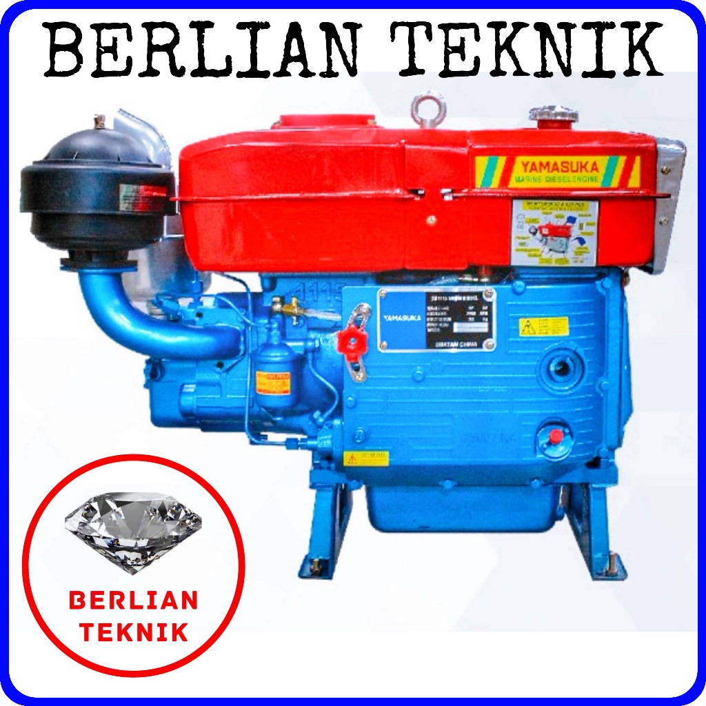 Jual Mesin Penggerak Solar Engine Diesel Yamasuka ZS 1115 / 27 HP Hopper | Shopee Indonesia