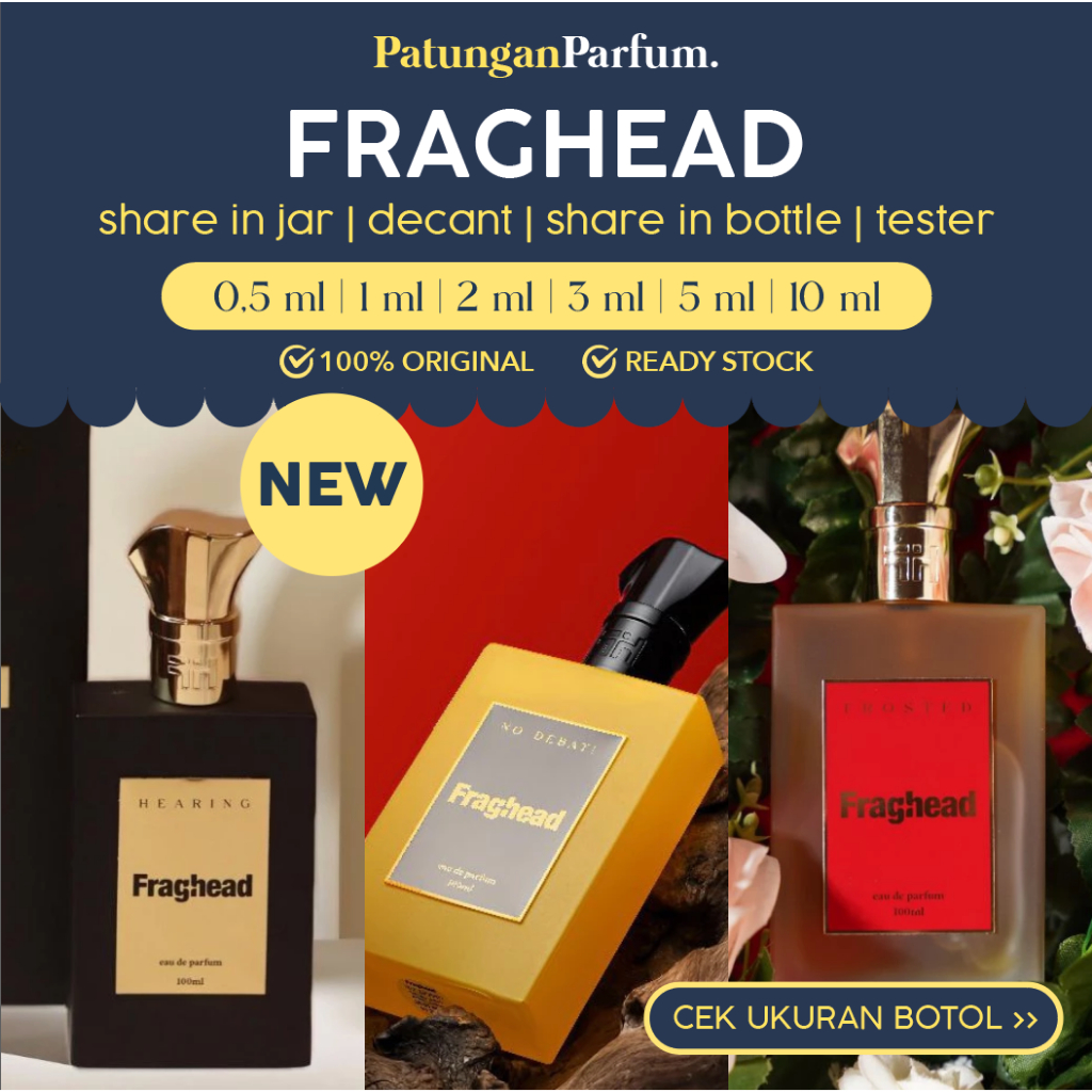 Jual Decant Fraghead by Mike Indofragz - No Debat Frosted Hearing ...