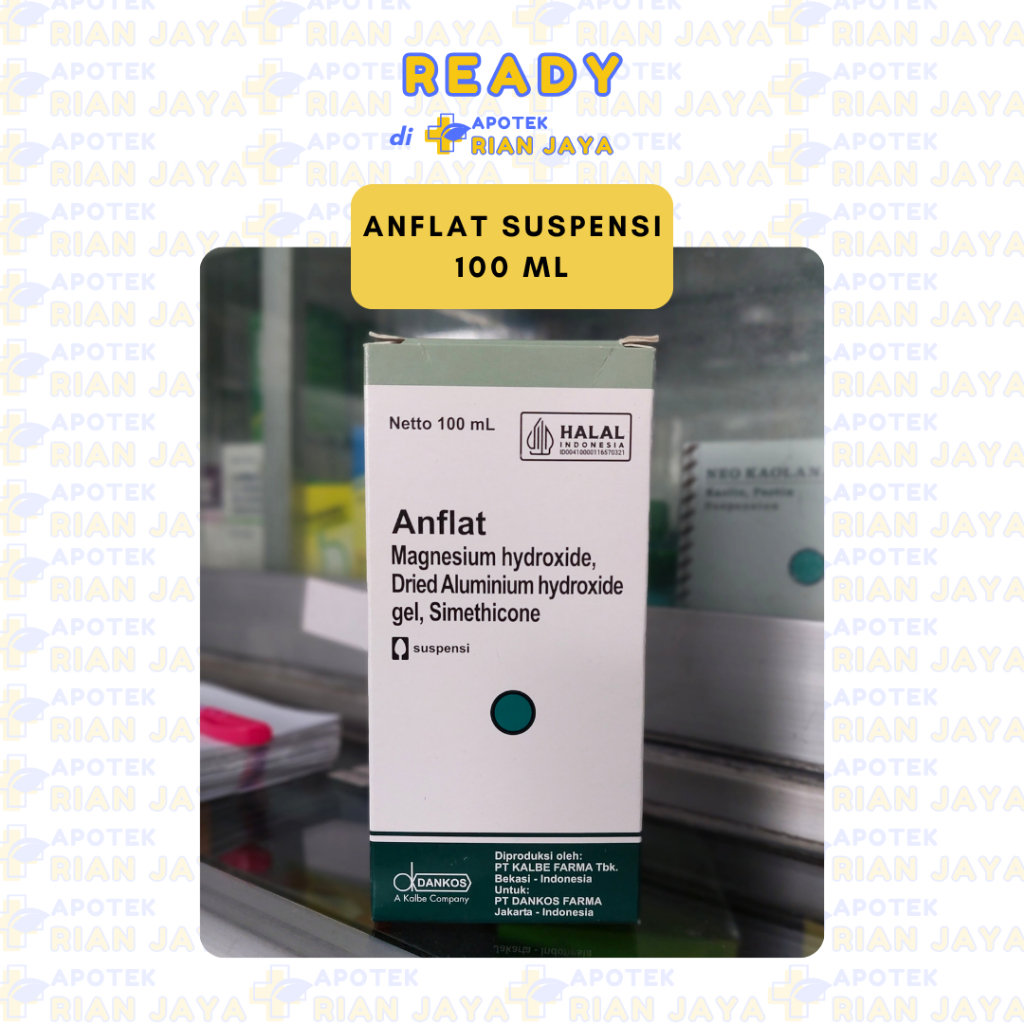 Jual Anflat Suspensi 100 ML Obat Maag | Shopee Indonesia