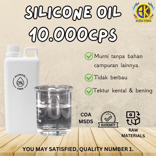 Jual Minyak Silikon 10.000cps 1kg / Silicone Oil 10.000cps / Silicone ...