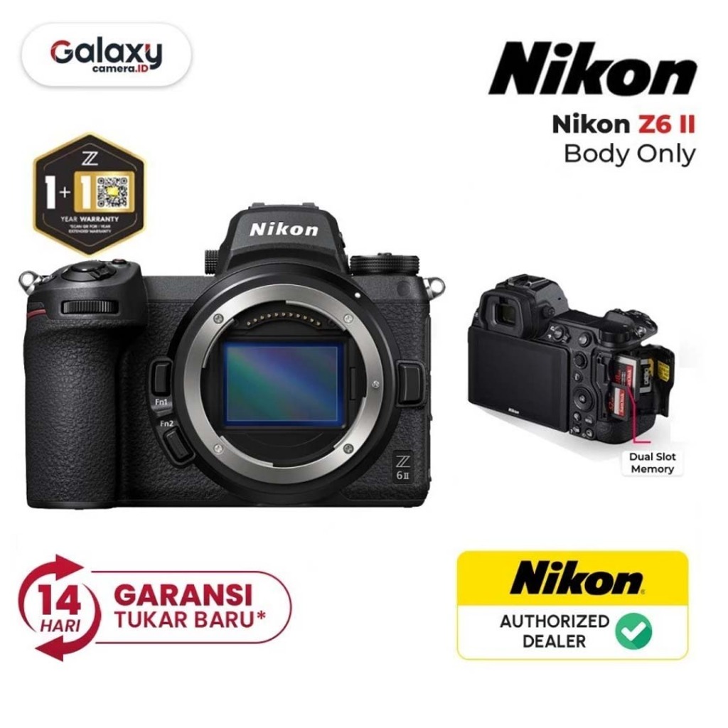 Jual Nikon Z6 II Nikon Z6II Nikon Z6 Mark II Body Only Garansi Resmi | Shopee Indonesia