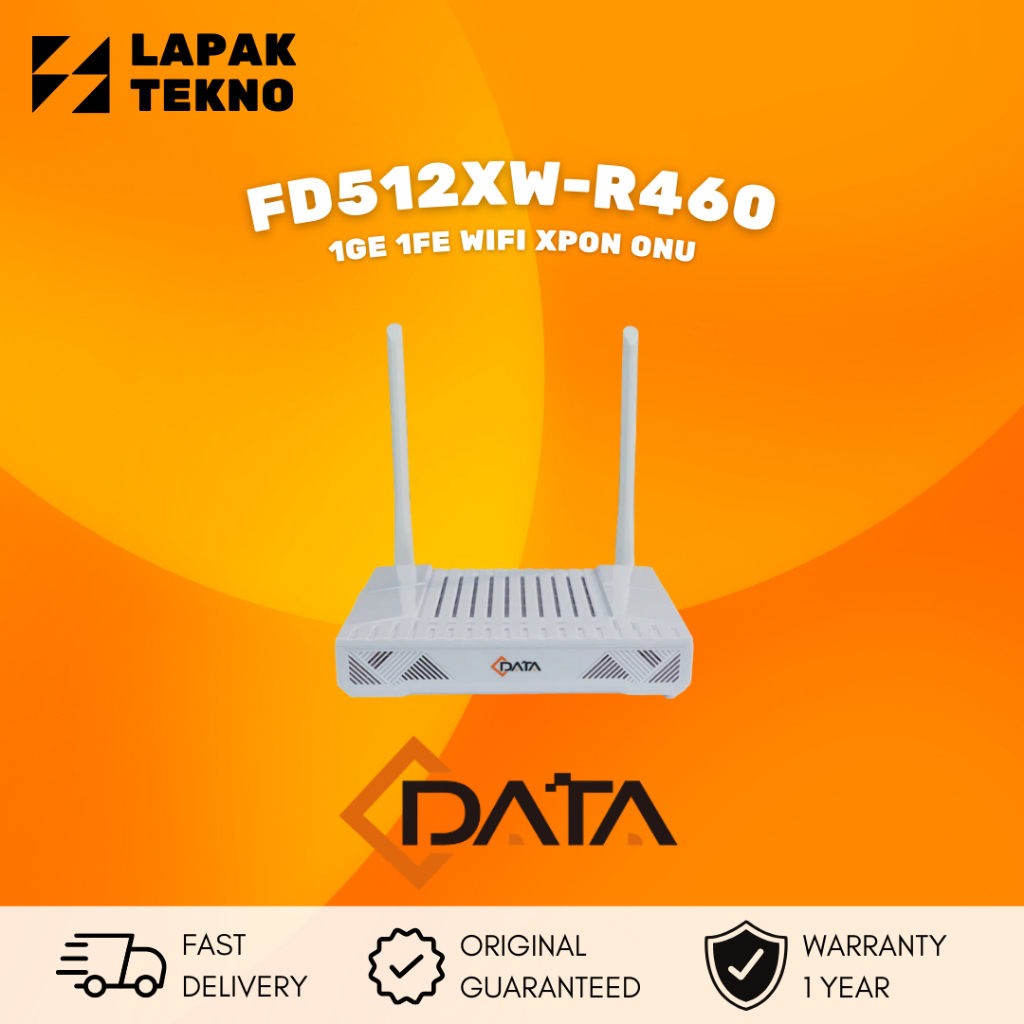 Jual CDATA XPON ONU FD512XW-R460 / FD512XW R460 1GE 1FE WIFI GPON ...
