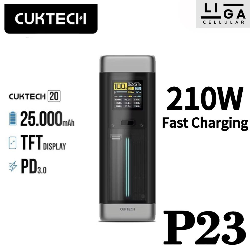 Jual Cuktech 20 P23 210W Powerbank 25000mAh Super Fast Charging Type C Turbo Charge Support ...