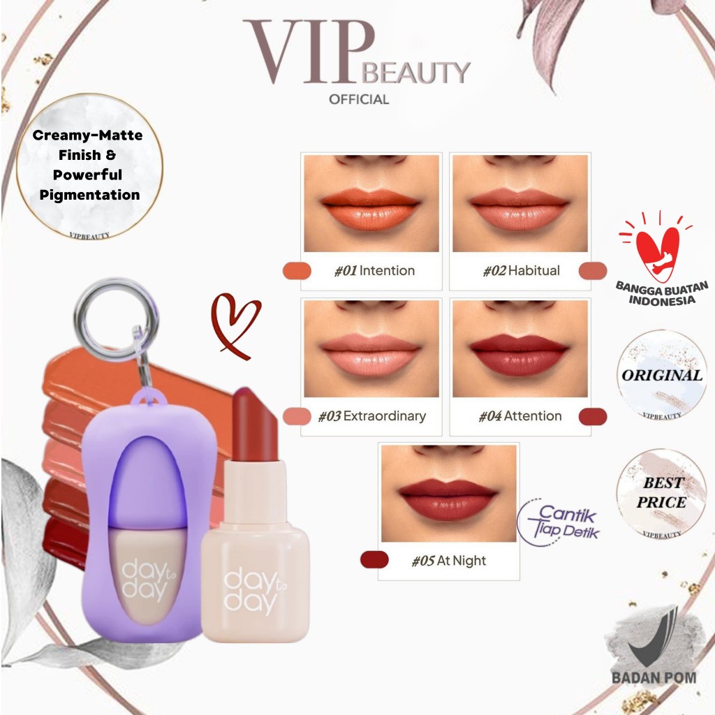 Jual IMPLORA Day To Day Lip Bullet | Shopee Indonesia