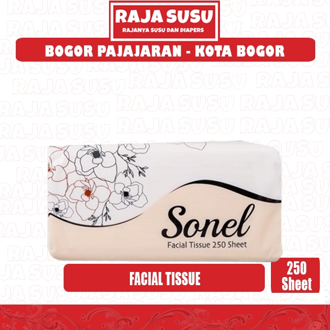 Jual SONEL FACIAL TISSUE 250 SHEET - RAJA SUSU | Shopee Indonesia