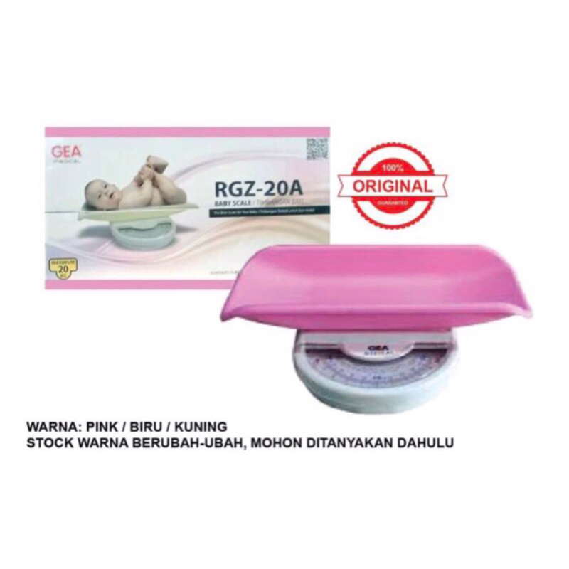 Jual GEA TIMBANGAN MANUAL BABY TYPE RGZ 20 A / TIMBANGAN MANUAL BAYI ...