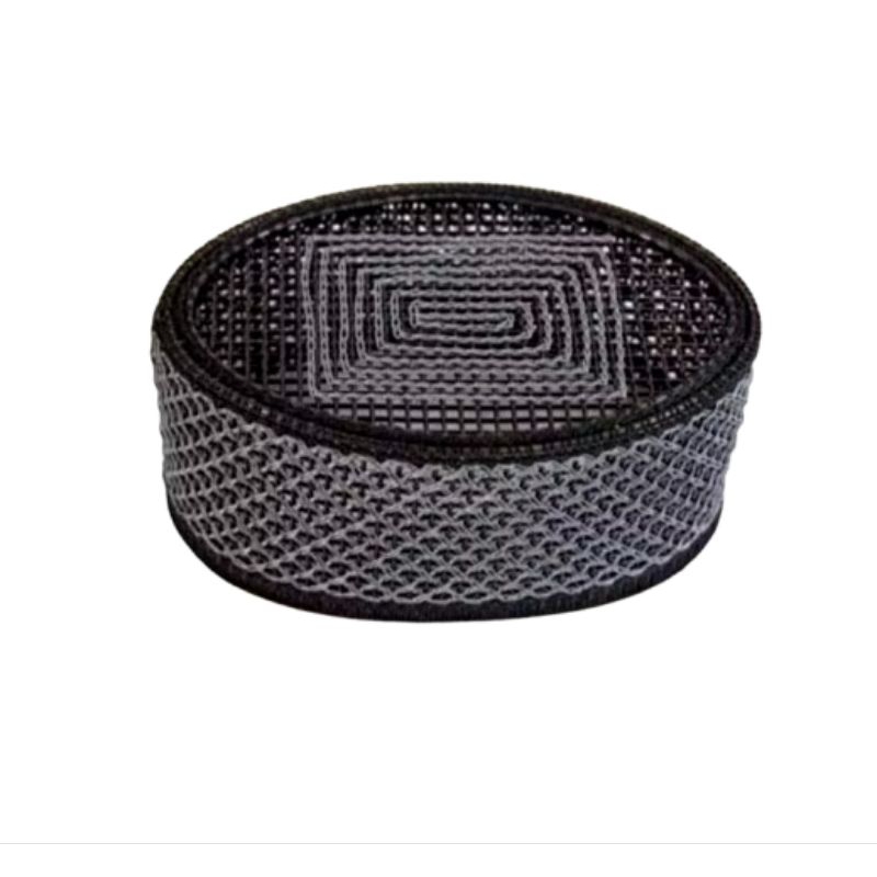 Jual peci gaya rotan arrazi kombinasi abu dan hitam | Shopee Indonesia