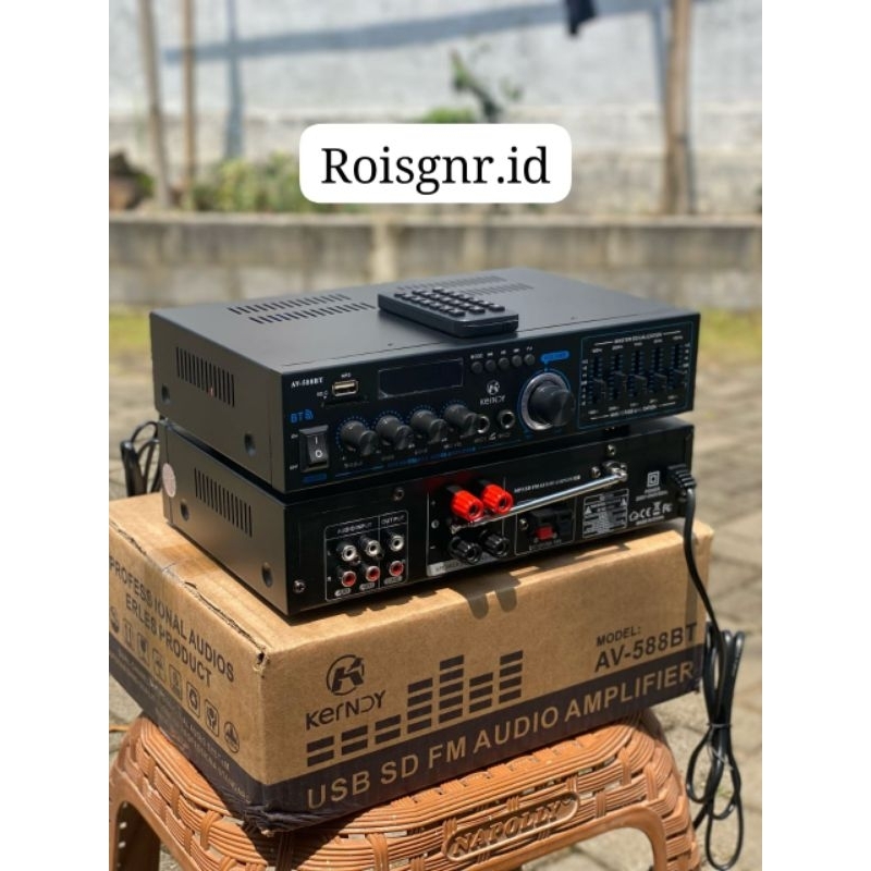 Jual Kendy AV-588BT USB SD FM Audio Amplifier Bluetooth - Power Amplifier Karaoke & Musik ...