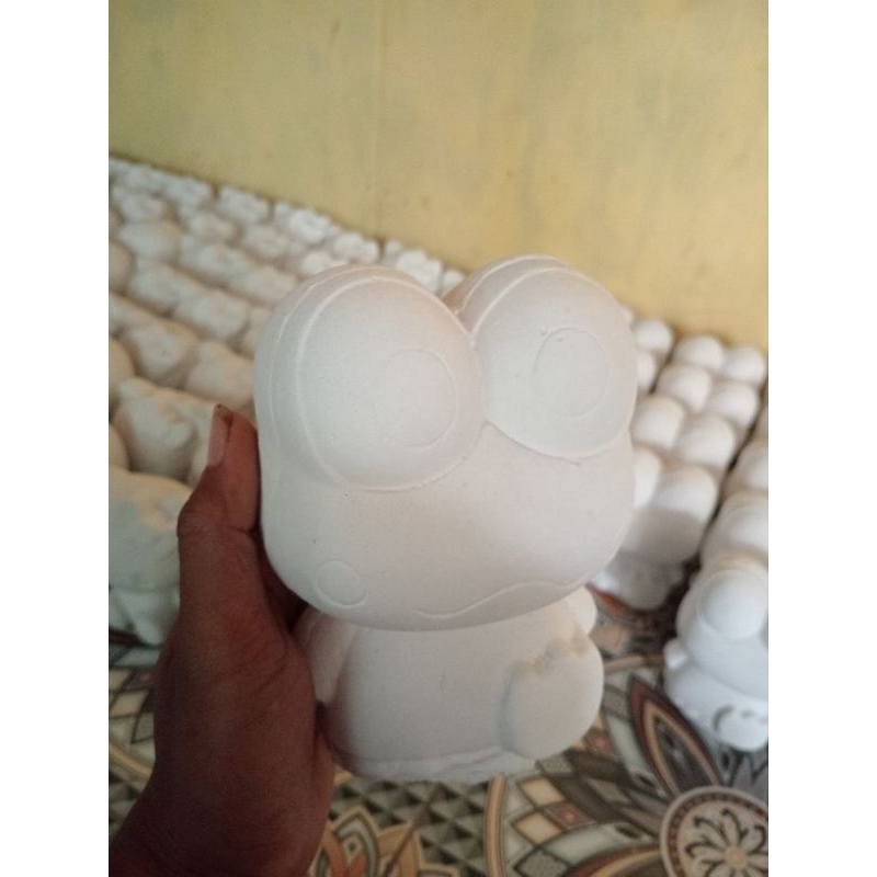 Jual Celengan gypsum karakter keropy Micky mouse Doraemon hello Kitty ...
