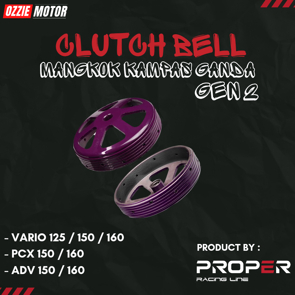 Jual PROPER RACING LINE MANGKOK KAMPAS GANDA GEN 2 HONDA VARIO 125 ...