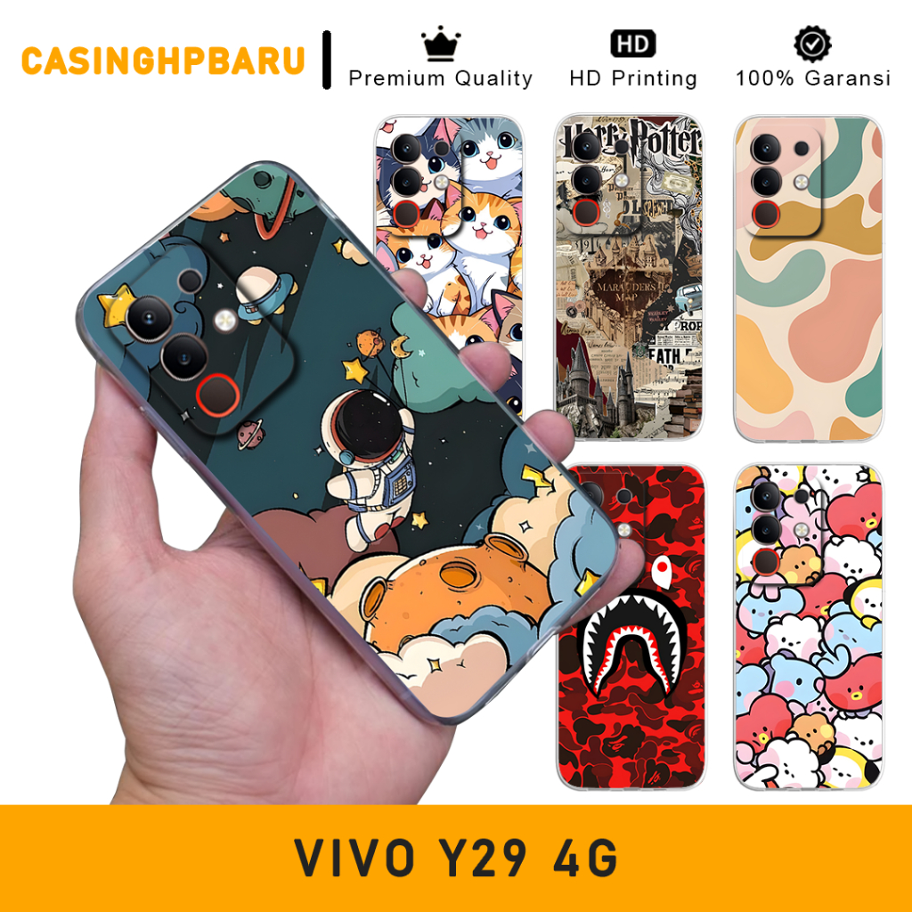 Jual CASINGHPBARU - Casing Vivo Y29 4G Softcase Premium Hybrid Case ...