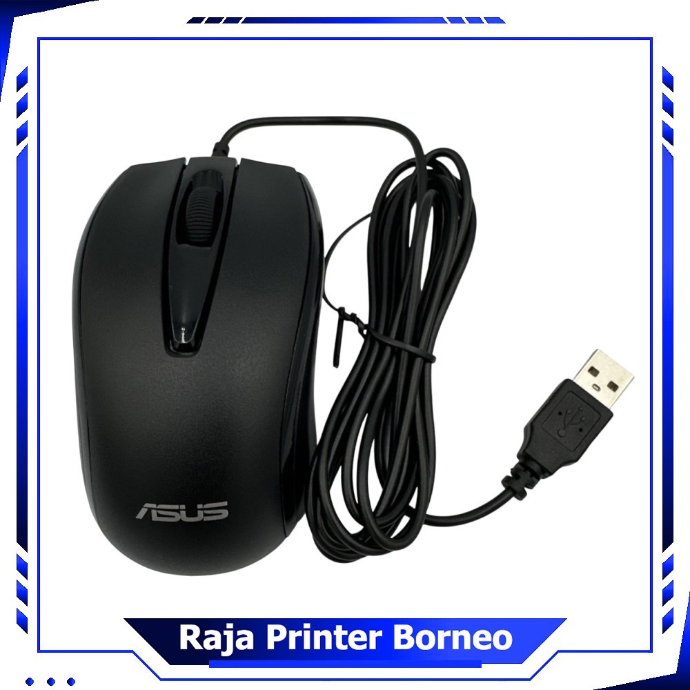 Jual Mouse Asus JM3 USB Kabel Wired Original Ori Black JM 3 Scroll ...