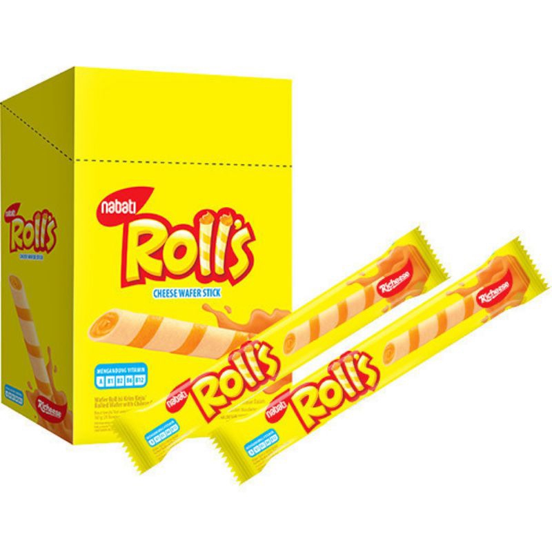 Jual Nabati Rolls Wafer Stick Isi 20 Pcs | Shopee Indonesia
