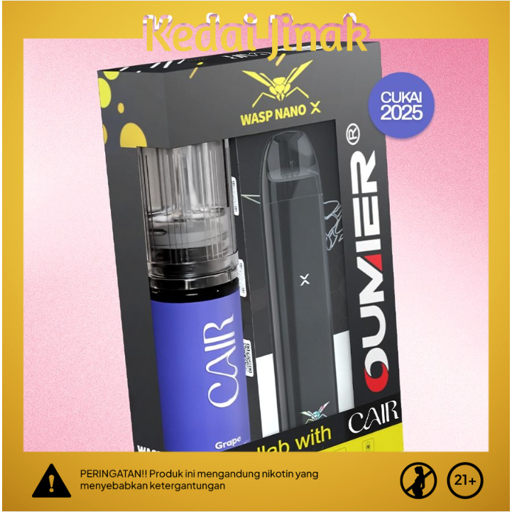 Jual WASP NANO X BUNDLING POD KIT DEVICE OUMIER WASP NANO X BY OUMIER X ...