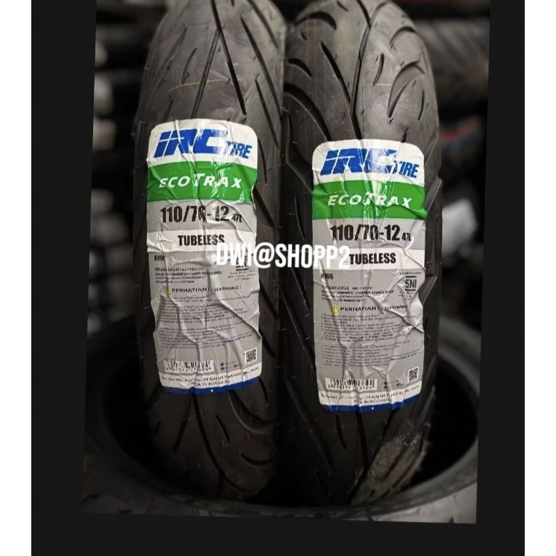 Jual BAN LUAR IRC TUBELES 110/70-12 ECOTRAX NR96 BUAT MOTOR YAMAHA ...