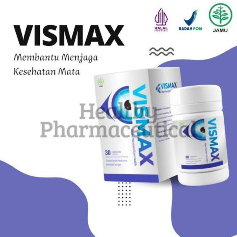Jual Vismax Asli 100% Original Obat Kesehatan Mata Rabun Plus Minus ...