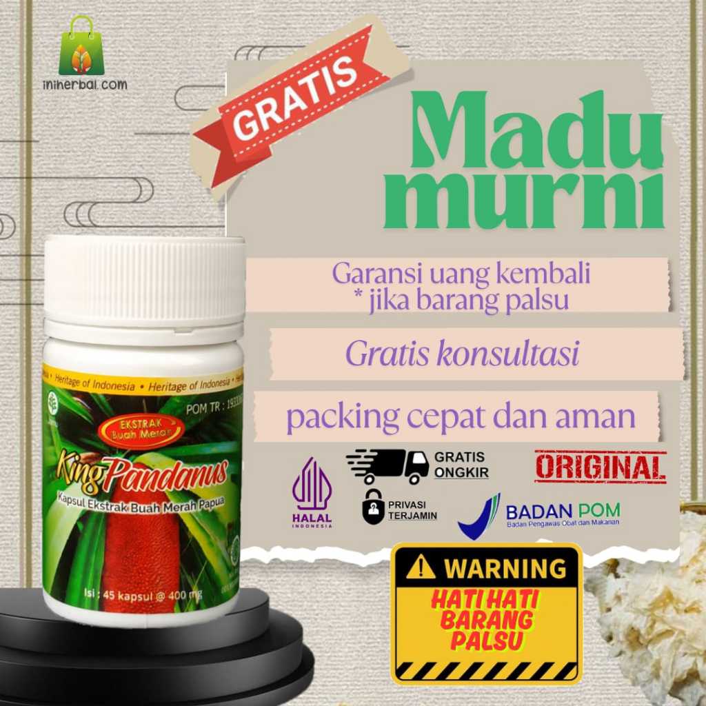 Jual KING PANDANUS OBAT PANAS DINGIN HEPATITIS B DARAH TINGGI KOLESTROL ...