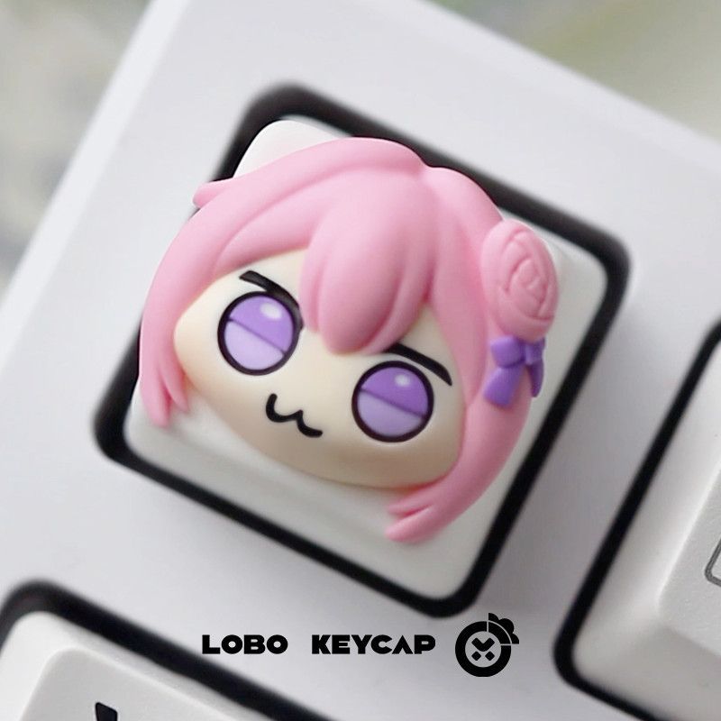 Jual NIKKE Dorothy Doro Cute expressions Mechanical keyboard keycaps ...