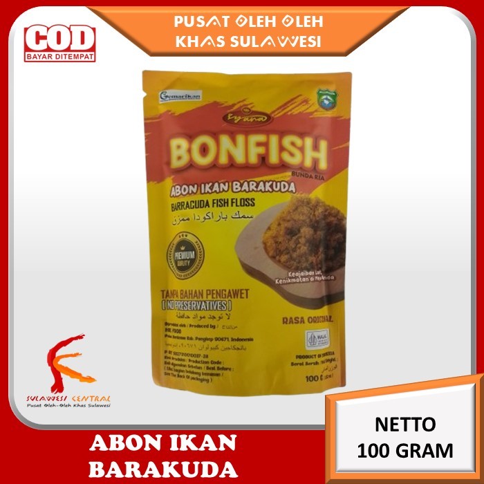 Jual Abon Ikan Barakuda Khas Sulawesi 100 gr | Shopee Indonesia