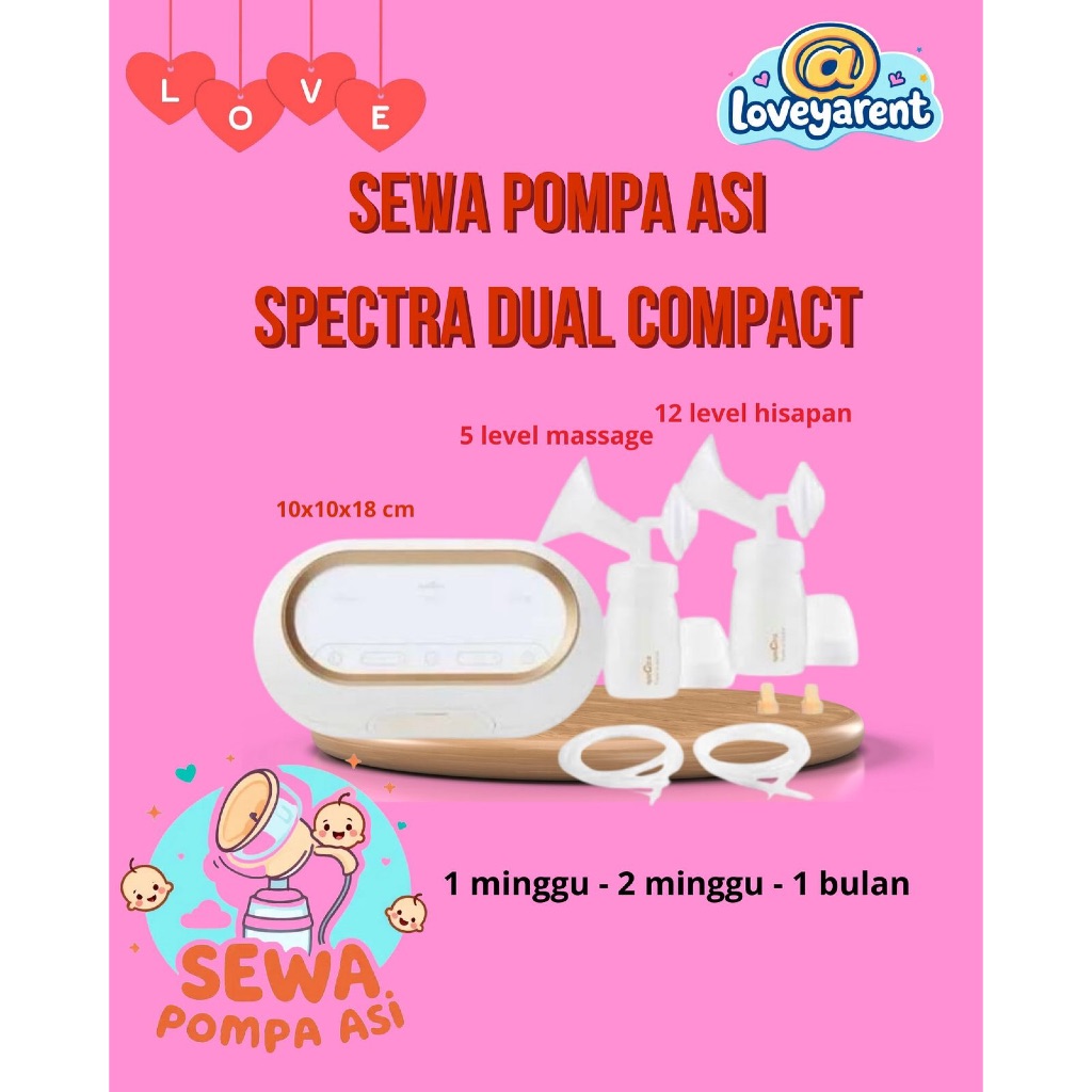 Jual Sewa Pompa ASI Spectra Dual Compact (Dilarang CO sebelum ...