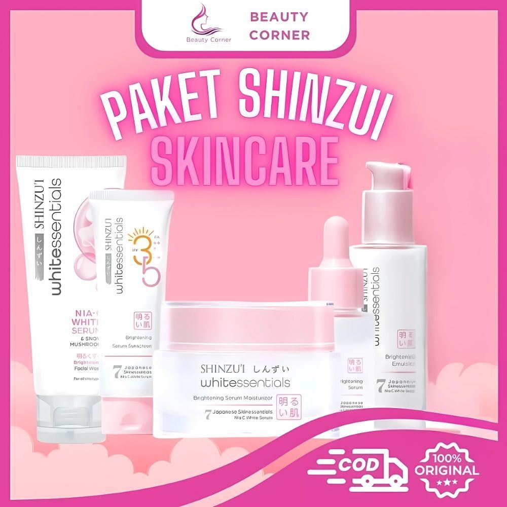 Jual Paket Shinzui Brightening Skincare Paket Normal | Paket Oily ...