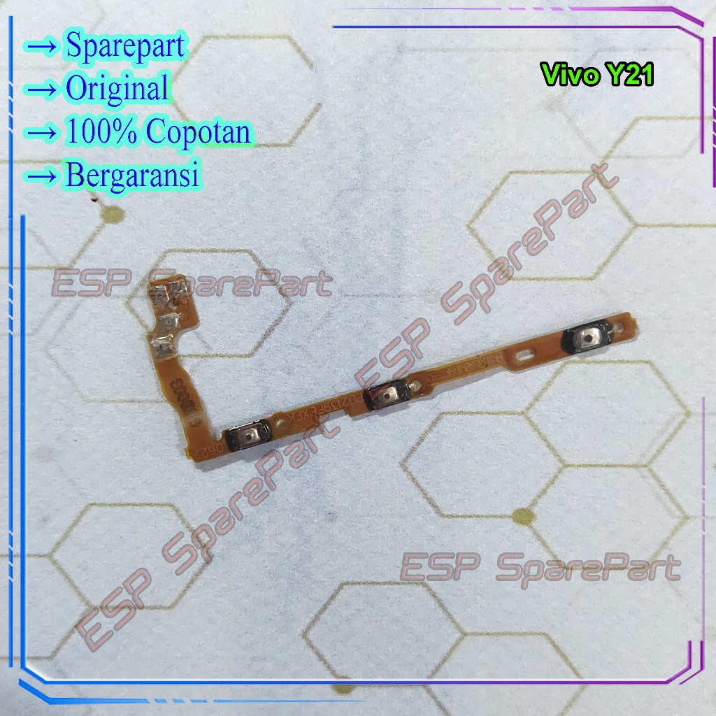 Jual Flexible Power Vivo Y21 Tombol On Off Dan Volume Copotan | Shopee Indonesia