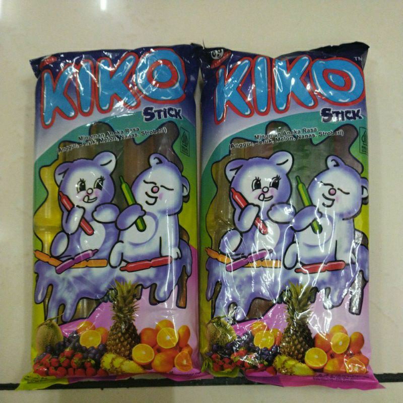 Jual Kiko stick minuman rasa buah isi 10s/pack | Shopee Indonesia