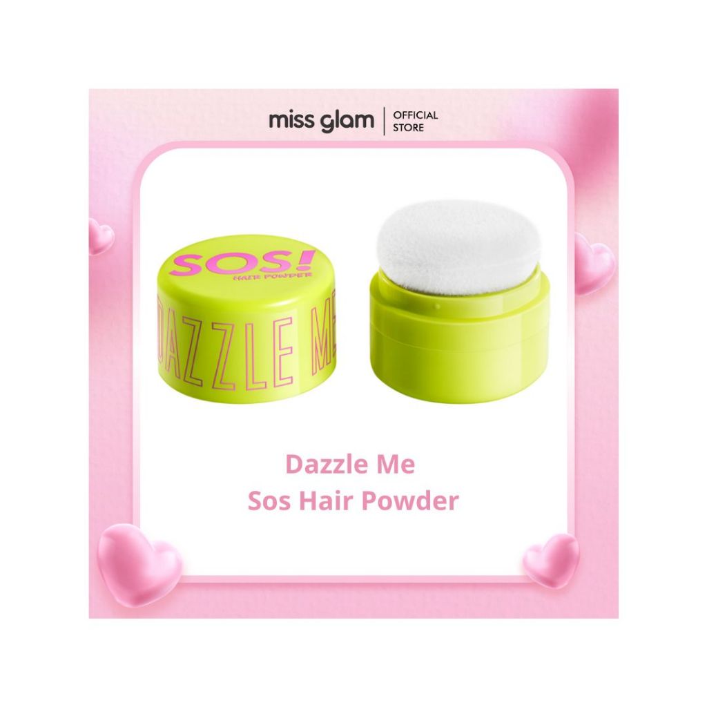 Jual MISS GLAM - Dazzle Me SOS Hair Powder 3.5g | Shopee Indonesia