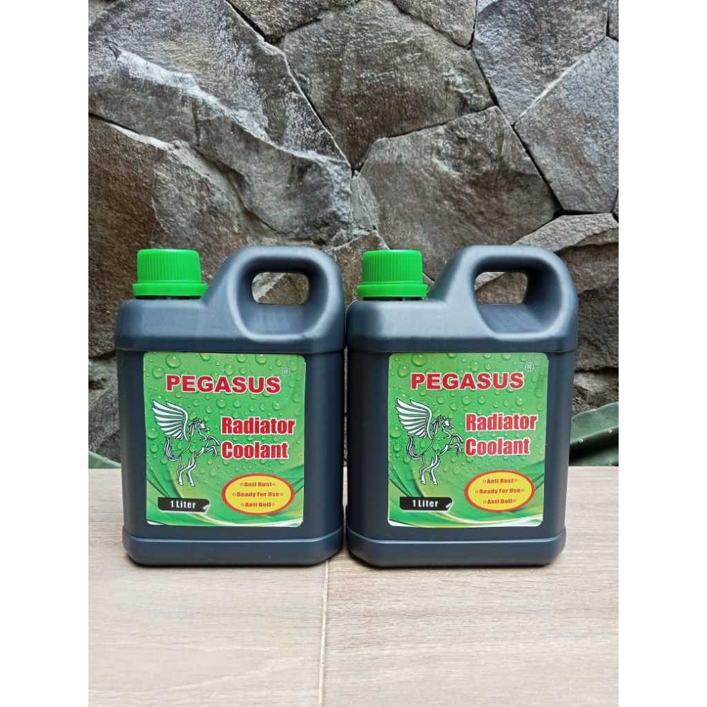 Jual Twin Pack Air Radiator Air Coolant Pegasus Mobil/Motor 1 Liter– 2 ...
