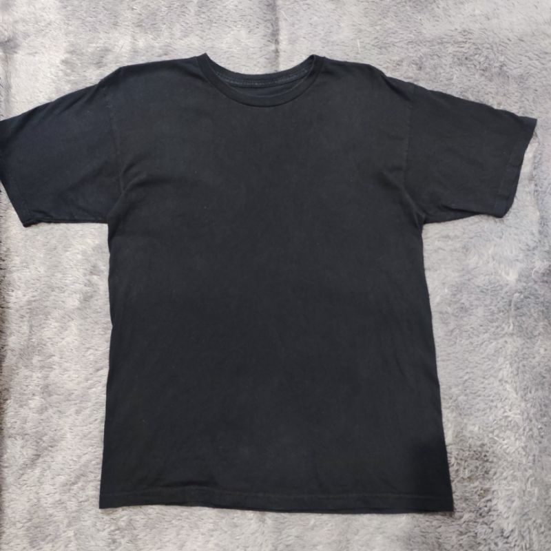 Jual kaos polos basic hitam (PL) | Shopee Indonesia