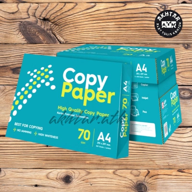 Jual Hvs Copy Paper A4 70 Gram (1 Rim 500 Lembar) | Shopee Indonesia