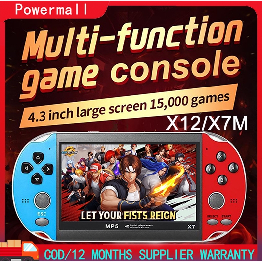 Jual Gameboy Konsol Game PSP X12 X7 Screen Besar 3.5/5.5 Inch 8G Mp5 ...