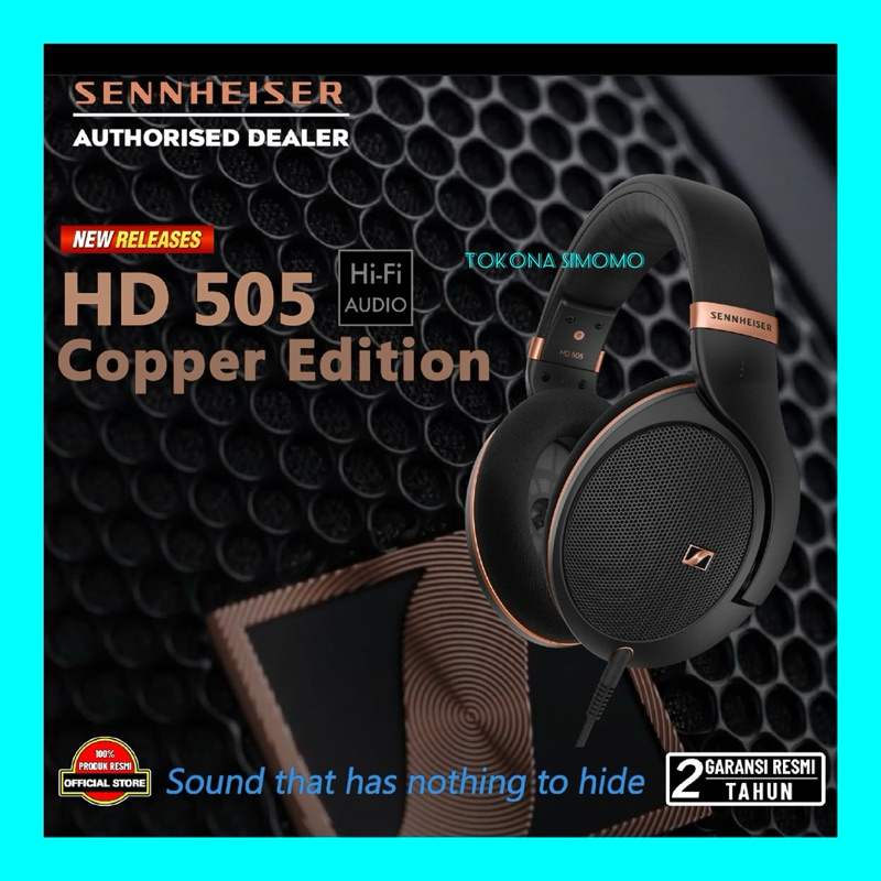 Jual Sennheiser HD505 / HD 505 Copper Edition Over Ear Open Back ...