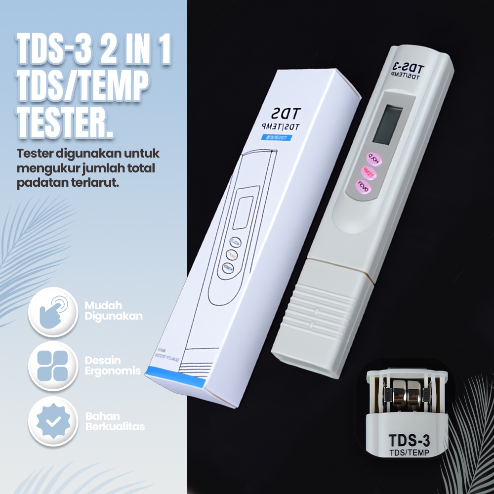 Jual TDS Meter Hidroponik Alat Pengukur PH Air TDS meter pena dan ph ...