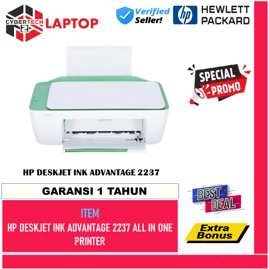 Jual Printer HP DESKJET INK ADVANTAGE 2337 PRINT SCAN COPY All In One-Resmi | Shopee Indonesia