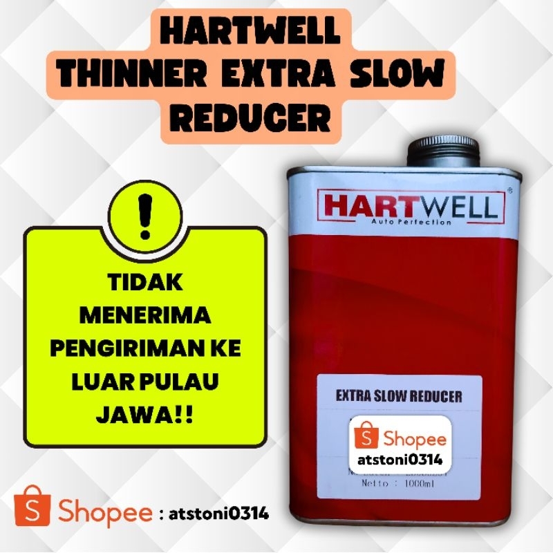 Jual Hartwell THINNER EXTRA SLOW Reducer (*1000ml) | Shopee Indonesia