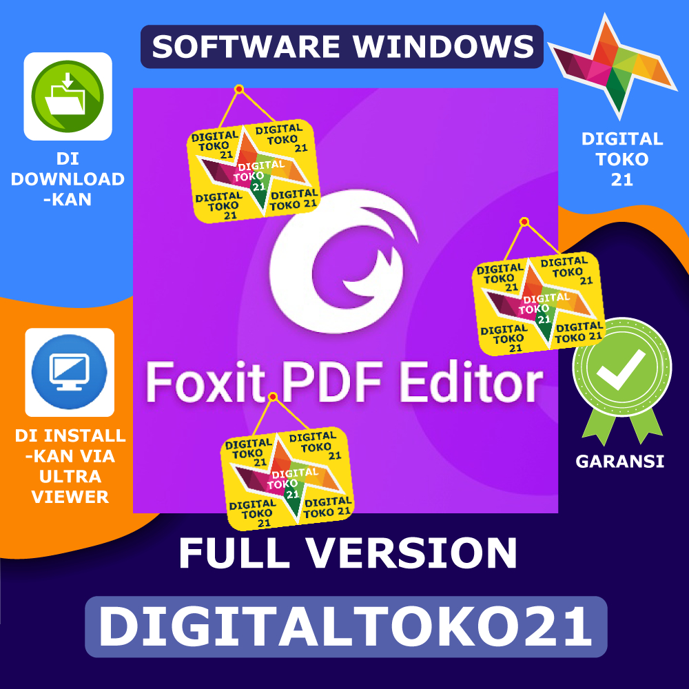 Jual [Diinstallkan] Foxit PDF Editor Pro 2025.2.0.33046 Full Version ...
