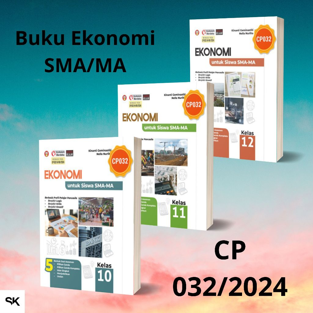 Jual Buku Ekonomi SMA/MA Kelas 10/X/11/XI/12/XII Kurikulum Merdeka ...