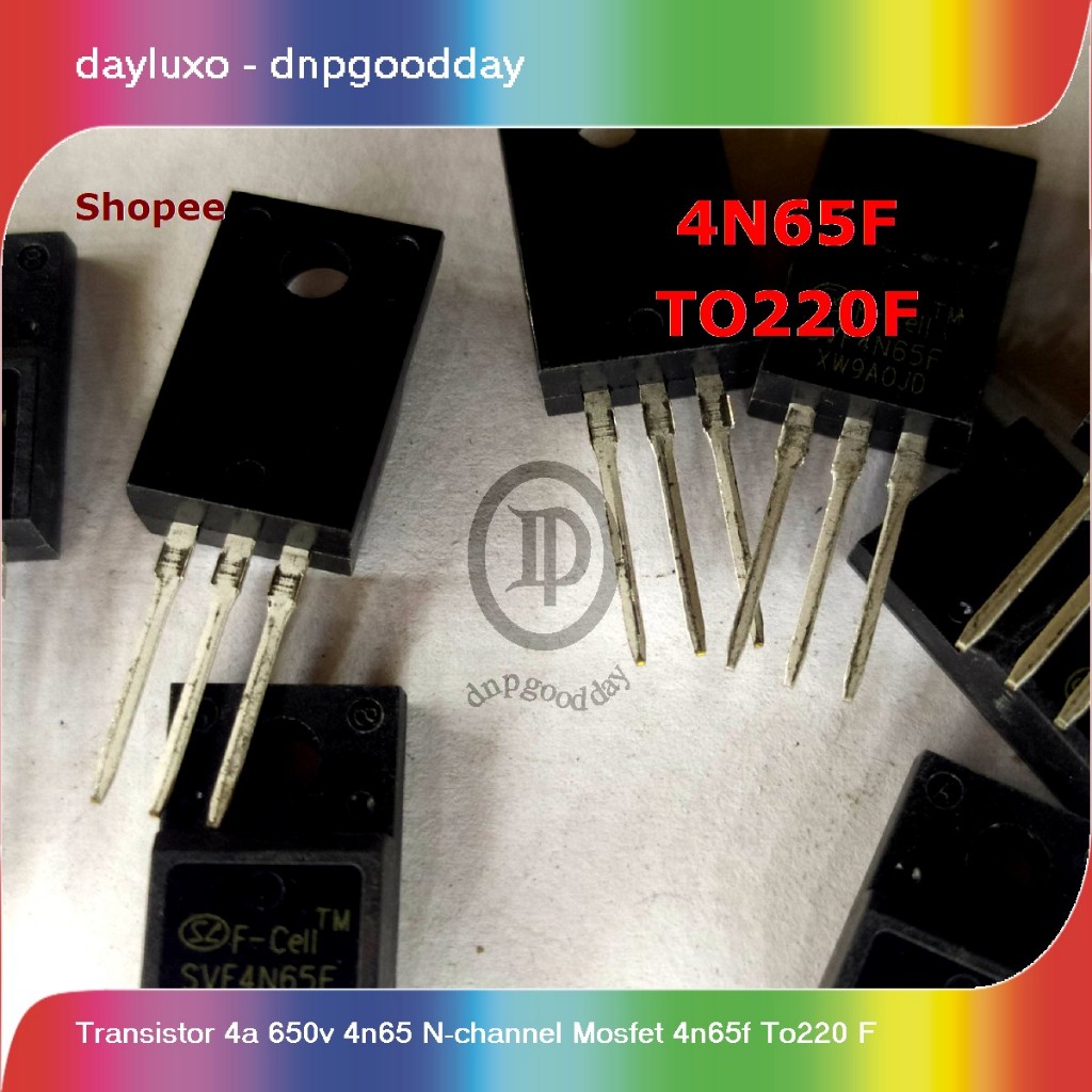 Jual transistor 4a 650v 4n65 n-channel mosfet 4n65f to220 f | Shopee Indonesia