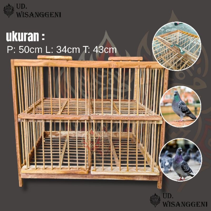 Jual dongdang/sangkrip 4 pintu bahan kayu jati | Shopee Indonesia
