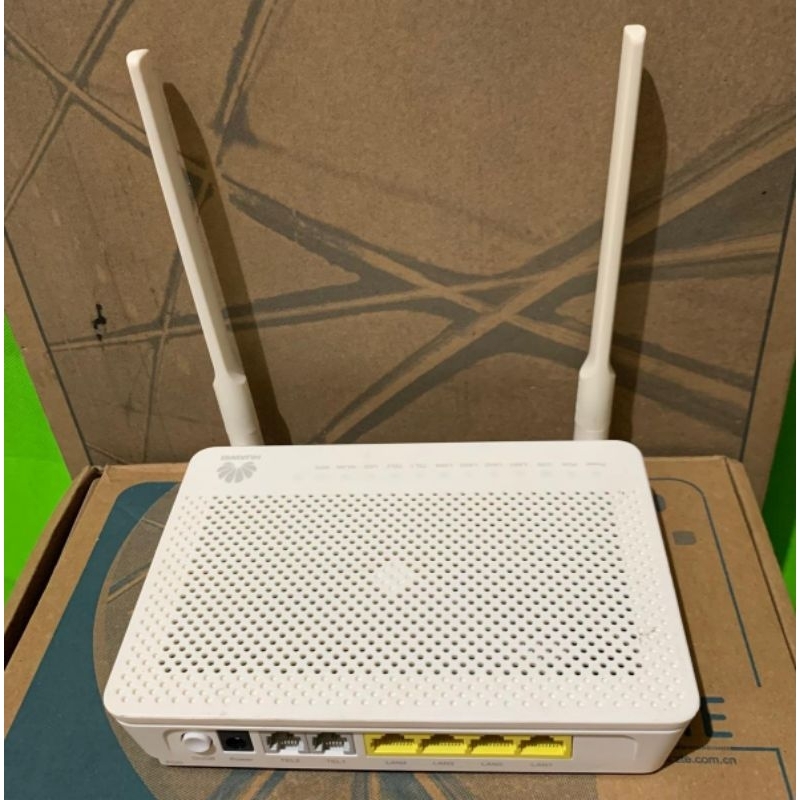 Jual HUAWEI 5H5 HG8245H5 (Unit & Adaptor) FO Biru'Ijo GPON Terminal Wifi Single Band | Shopee ...